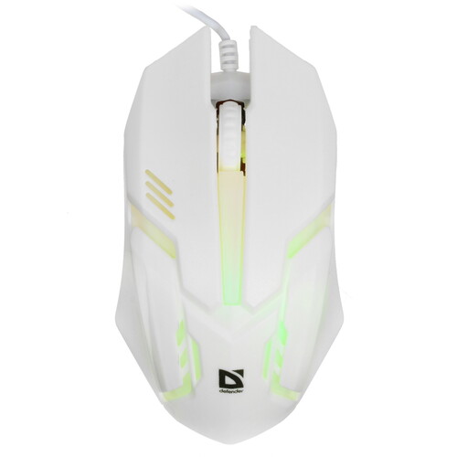 Купить Мышь проводная Defender Cyber MB-560L [52561] белый в интернет ...