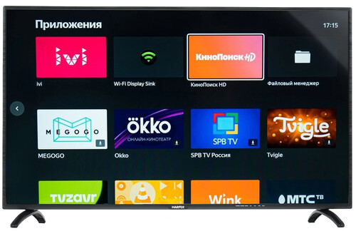 Купить 40" (101 см) LED-телевизор Harper 40F660TS черный в интернет ...