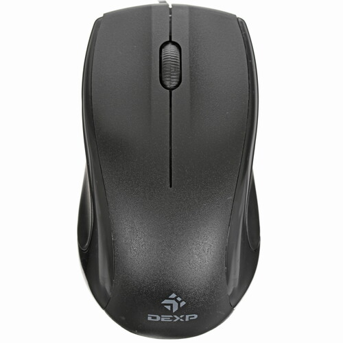 Купить Мышь проводная DEXP CM-503BU, 1200 dpi, Black, USB в интернет магазине DNS ...