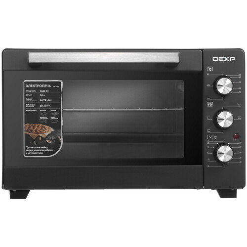 Купить Мини-печь DEXP VN-3400 черный в интернет магазине DNS. Характеристики, цена DEXP VN-3400 ...