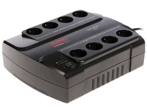 Купить ИБП APC Back-UPS ES 400VA (резервный, 400 ВА, 8 роз CEE 7, RJ-11 ...