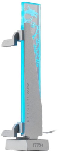 Купить Подставка для видеокарты MSI MPG ARGB GRAPHICS CARD STAND белый ...