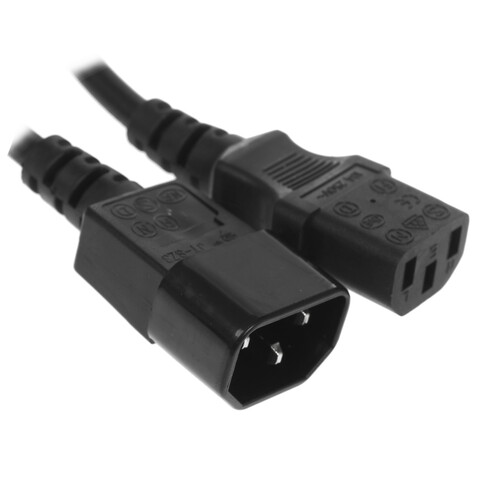 Купить Кабель питания Cablexpert IEC 320 C13 - IEC 320 C14 в интернет ...