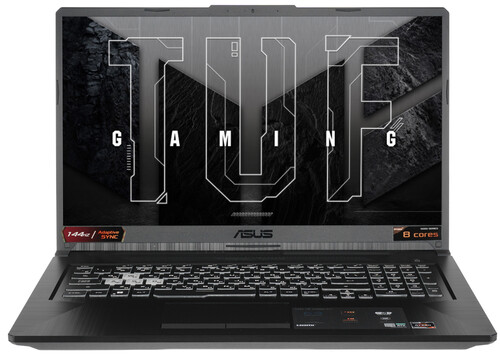 Купить 17.3" Ноутбук ASUS TUF Gaming A17 FA707RE-HX036 черный в ...