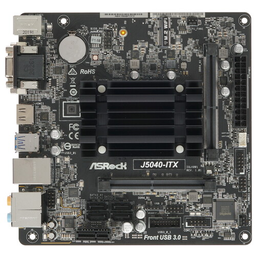 Купить Материнская плата ASRock J5040-ITX в интернет магазине DNS ...