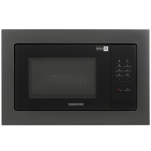 Купить Встраиваемая микроволновая печь Samsung MG23A7013AA/BW черный в ...