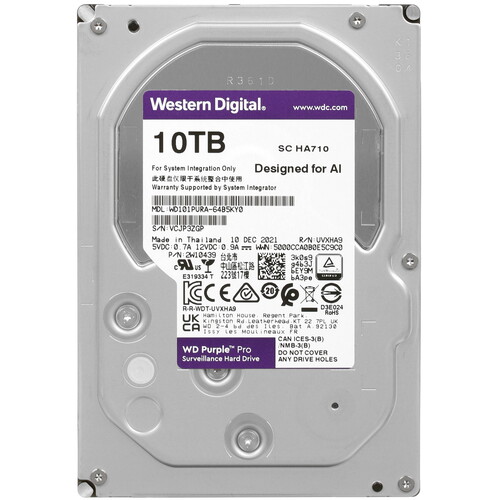 Купить 10 ТБ Жесткий диск WD Purple [WD101PURZ] в интернет магазине DNS ...