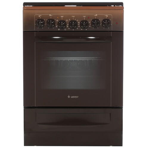Купить Электрическая плита GEFEST 6140-02 0001 коричневый в интернет магазине DNS ...