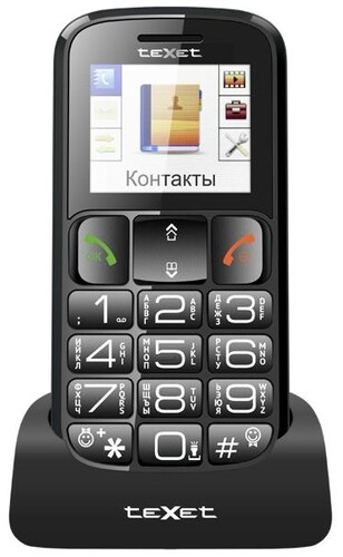 Купить Сотовый телефон Texet TM-B116 1.77" Black GSM/128x160/microSD ...