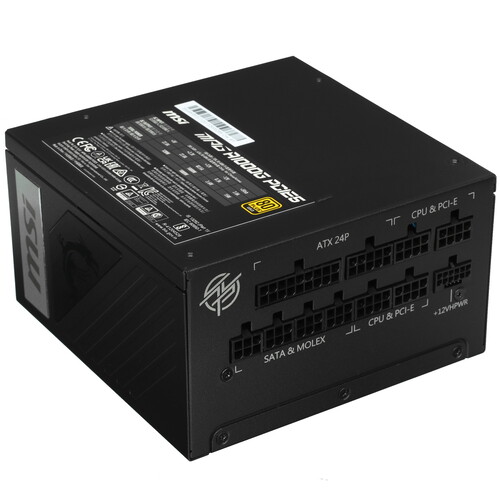 Купить Блок питания MSI MPG A1000G PCIE5 [306-7ZP7C11-CE0] черный в ...