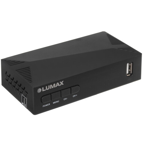 Купить Приставка для цифрового ТВ Lumax DV2117HD черный в интернет магазине DNS. Характеристики ...