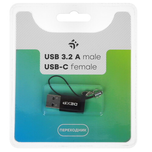 Оценка надежности Переходник DEXP USB 3.2 Gen1 Type-A - USB 3.2 Gen1 Type-C. Интернет-магазин DNS