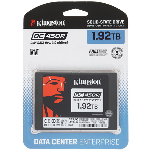 Купить 1920 ГБ 2.5" SATA накопитель Kingston DC450R [SEDC450R/1920G] в ...