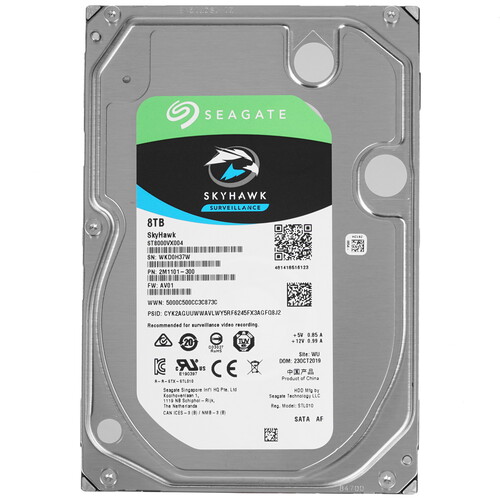 Купить 8 ТБ Жесткий диск Seagate SkyHawk [ST8000VX004] в интернет ...