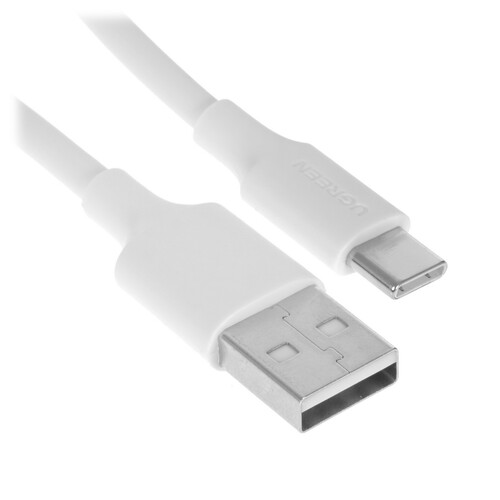 Купить Кабель круглый Ugreen Usb Type C Usb 2 0 Type A белый 1 м в интернет магазине Dns