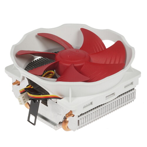 Купить Кулер PCCooler Q127 (Al+Cu, 4 тепл труб, 1800 об/мин, 22 дБ, TDP ...