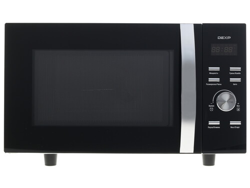 Купить Встраиваемая микроволновая печь DEXP B25BSDWG [900 Вт, 25 л, кнопки, пов. мех., гриль ...