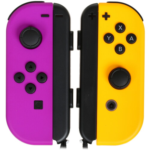 Купить Игровой контроллер Nintendo Joy-Con Pair фиолетовый+оранжевый в ...
