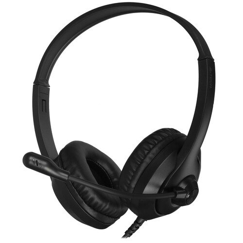 Купить Проводные наушники A4tech Fstyler Fh100u черный в интернет