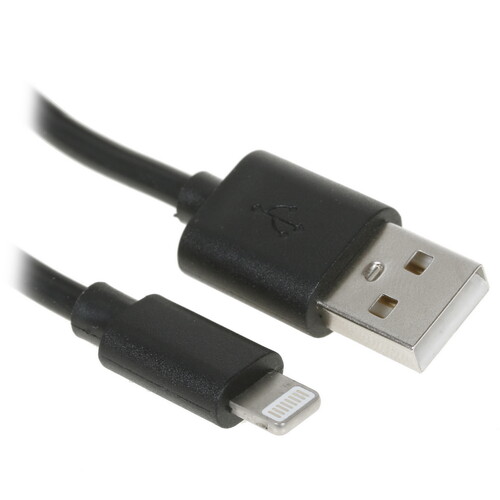Купить Кабель круглый Dexp Lightning 8 Pin черный в интернет магазине Dns Характеристики цена