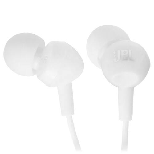Купить Проводные наушники JBL С100SI белый в интернет магазине DNS ...