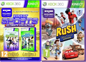Xbox 360 2 1 Kinect Sports Ult.Collection Kinect Rush Disney Pixar Adv. 12 DNS. 1005266
