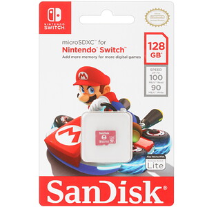 SanDisk for Nintendo Switch microSDXC 128 SDSQXAO 128G GNCZN DNS. 4754734