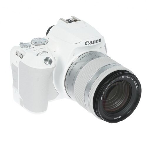 Купить Зеркальный фотоаппарат Canon EOS 250D Kit 18-55mm IS STM белый в ...
