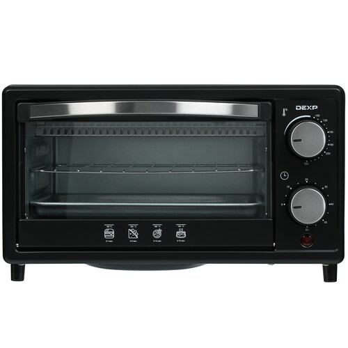 Купить Мини-печь DEXP VN-1000 черный в интернет магазине DNS. Характеристики, цена DEXP VN-1000 ...