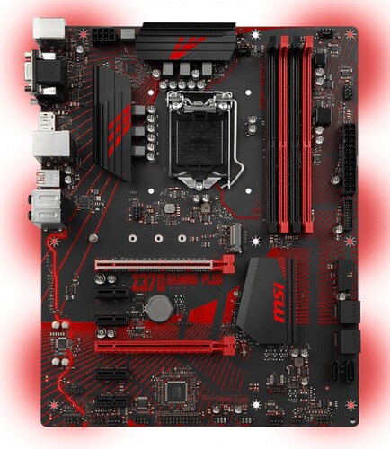 Купить Плата MSI LGA1151-v2 Z370 Z370 GAMING PLUS 4xDDR4 2xPCI-Ex16 DP ...