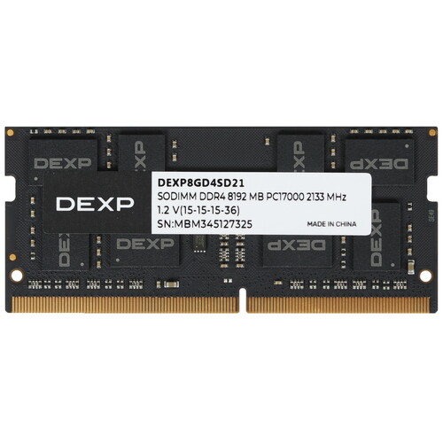 Купить Оперативная память SODIMM DEXP [DEXP8GD4SD21] 8 ГБ в интернет ...