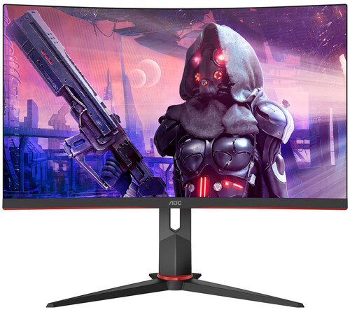 Купить Монитор AOC 27" C27G2U/BK [Curved 1500R, 165Hz, 1920x1080, VA, 4 ...