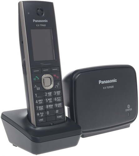 Купить Телефон VoIP Panasonic KX-TGP600RUB черный в интернет магазине ...
