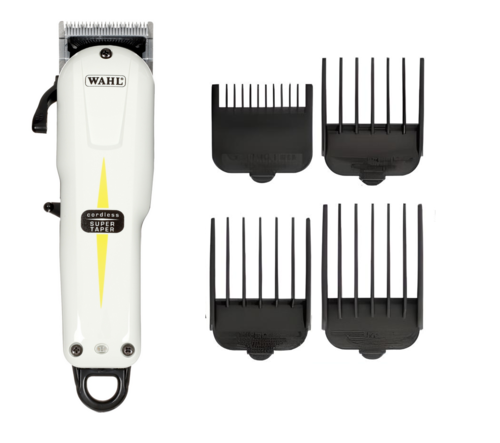 Купить Машинка для стрижки Wahl Super Taper Cordless белый/желтый ...