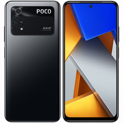 Купить 6.43" Смартфон POCO M4 Pro 4G 128 ГБ черный в интернет магазине ...