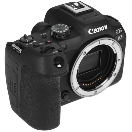 Купить Беззеркальный фотоаппарат Canon Eos R7 Body черный в интернет