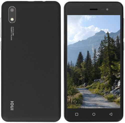 Купить Смартфон INOI 2 Lite 2021 5" 8 Gb Black 4х1.3 ГГц/1Gb/854x480 ...