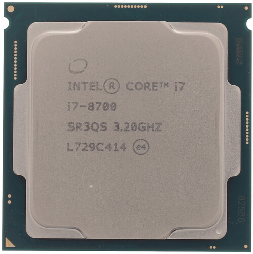 Купить Процессор Intel Core i7-8700 3.2/4.6GHz, 6C/12T, 12Mb L3, DDR4 ...
