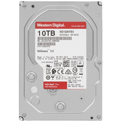 Купить 10 ТБ Жесткий диск WD Red Pro [WD102KFBX] в интернет магазине ...